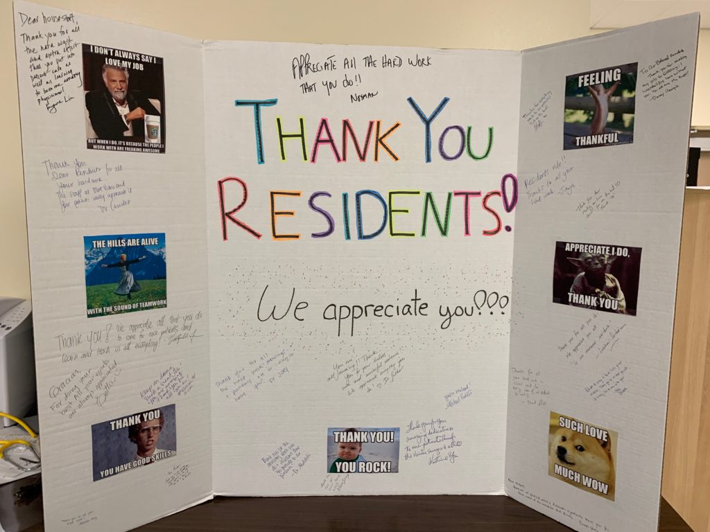 Happy National Thank a Resident Day! - UCLA-Olive View Internal Medicine